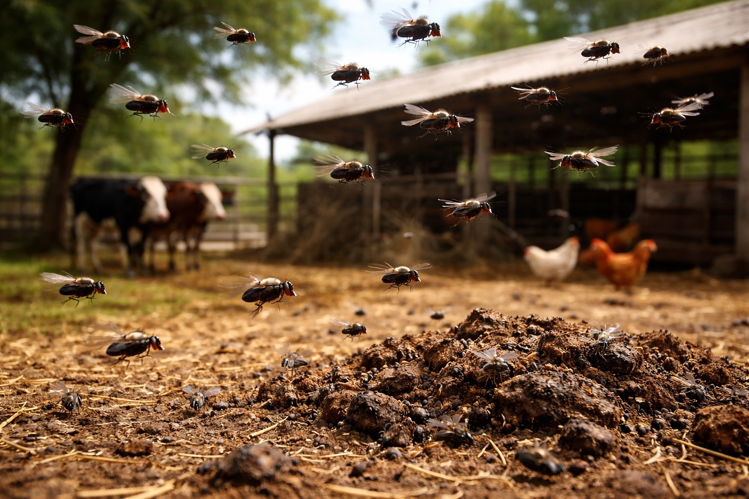 How to Control Flies in Farms – TechAnimal Hub